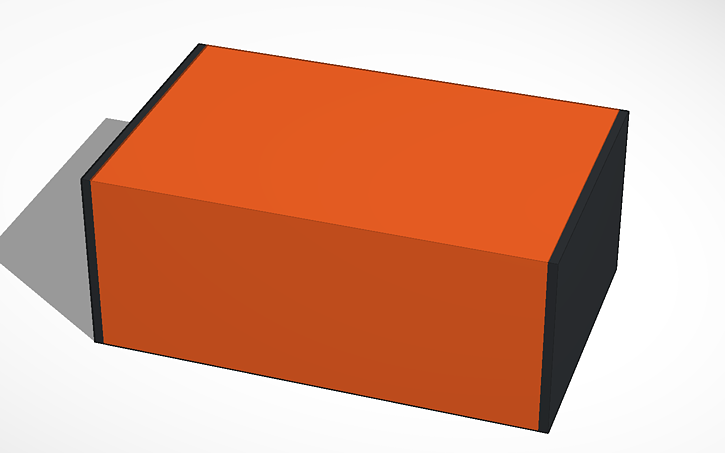 3D design Test Lootcrate - Tinkercad