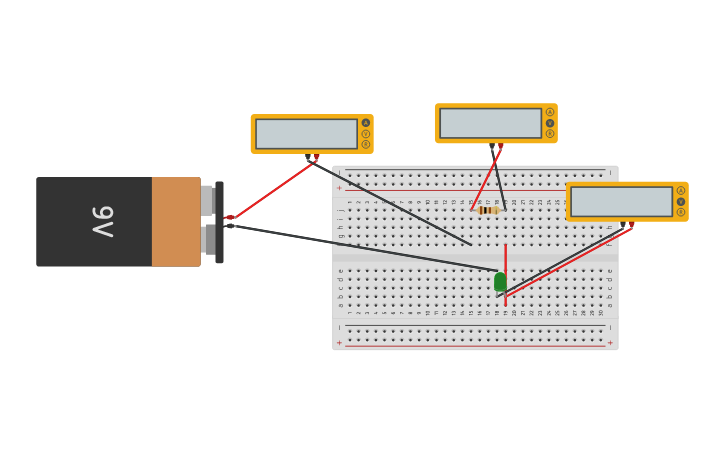 Circuit design Lab #1: How a Resistor works - Tinkercad