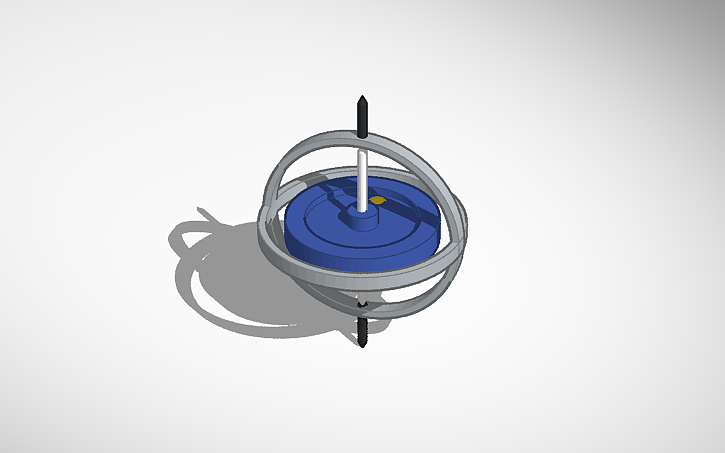 3D design Gyroscope V3 - Tinkercad