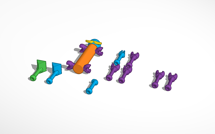 3D design SLICK STICK MAN - Tinkercad