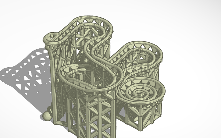 3D design Marble run - Tinkercad