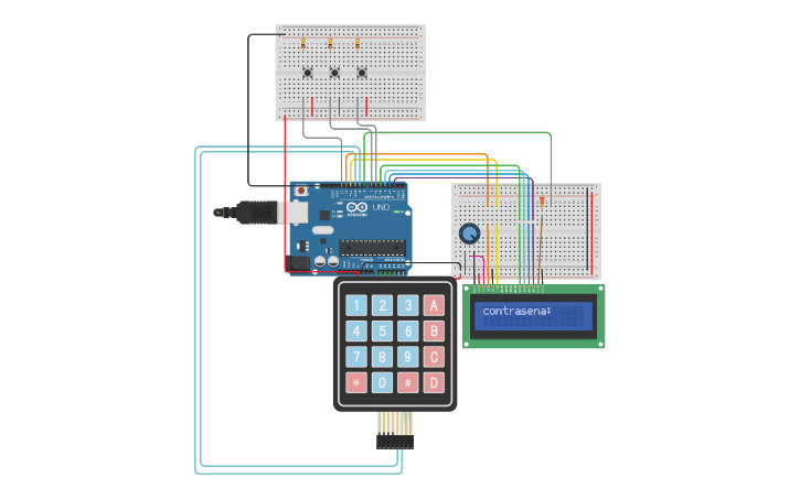 Circuit design Movil - Tinkercad