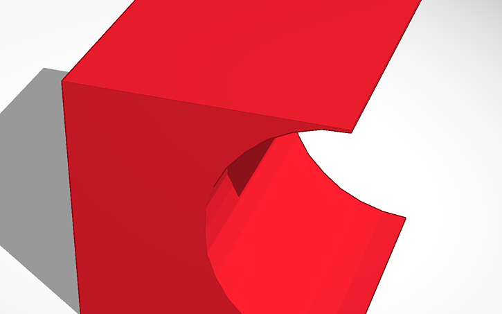 3D design Square Curve - Tinkercad