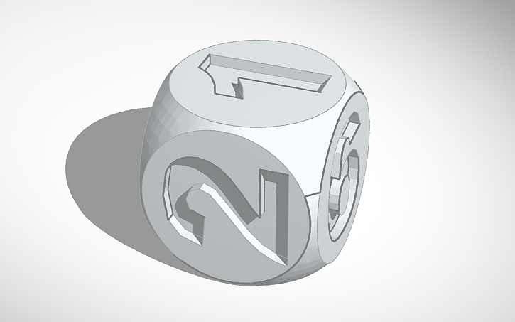 3D design noppa | Tinkercad