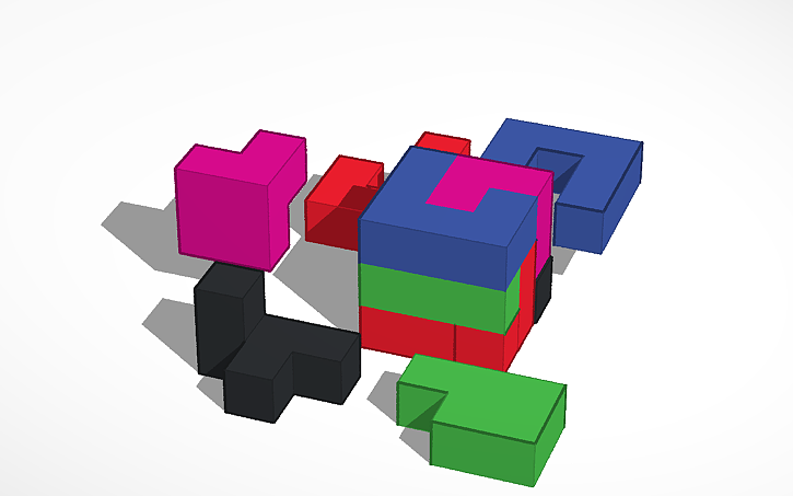 3D design Mr. Walbrick class puzzle cube | Tinkercad