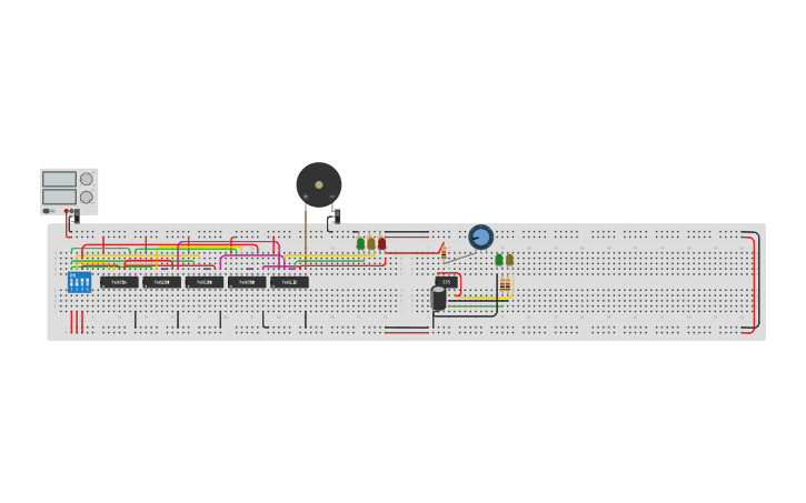 Circuit design Proyecto de programacion | Tinkercad