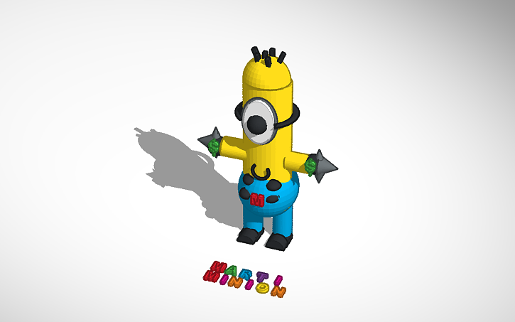 3D design mewtow - Tinkercad