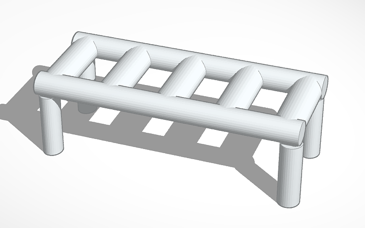 3D design Monkey Bars - Tinkercad