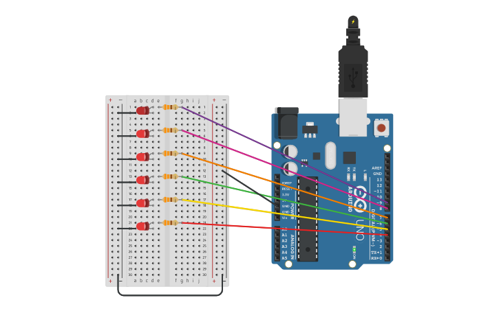 Circuit design Orly Lara Diaz/Paula Moreno Mejia | Tinkercad