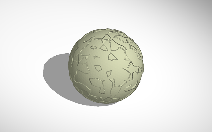 3D design Ball Texture - Tinkercad