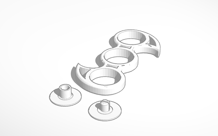 3D design G Force Spinner - Tinkercad