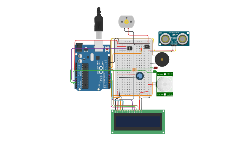 Circuit design PROYECTO FINAL | Tinkercad