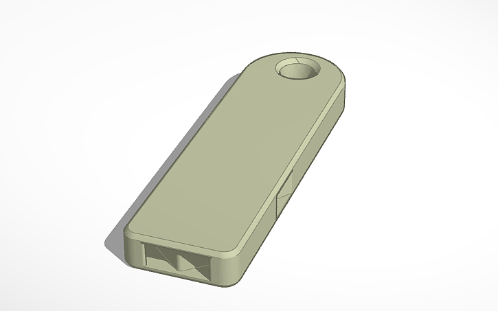 3D design Whistle - Tinkercad