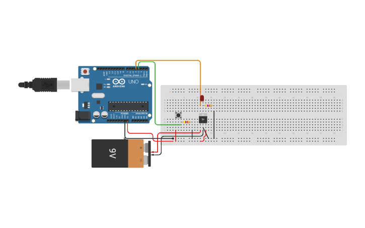 Circuit design Remote control - Tinkercad