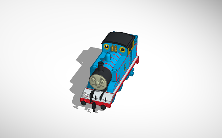 3D design Thomas The Tank Engine - Tinkercad