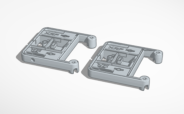 3d Design Xrp Robot Challenge Tinkercad