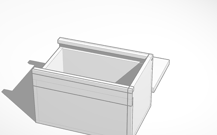 3D design Pokemon card deck box - Tinkercad