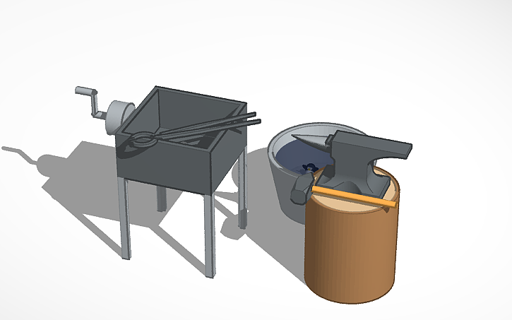 3D design Mini Metal Workshop - Tinkercad