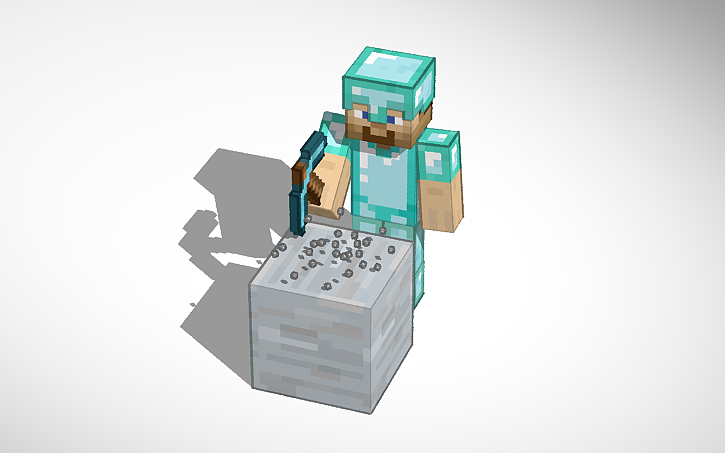 3D design Minecraft - Tinkercad