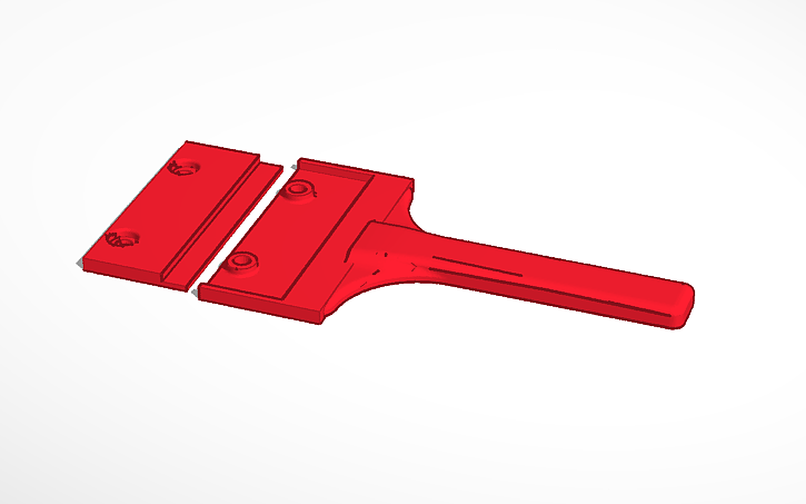 3D design Razor Blade holder v1 | Tinkercad