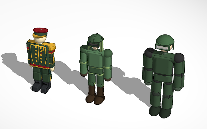 3D design Commonwealth Standard Armor & Naval Uniform - Tinkercad