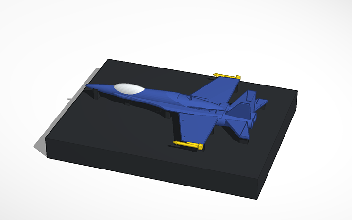 3D design Blue Angels - Tinkercad