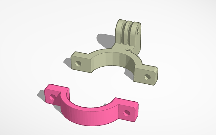 3D design SUPP GOPRO D43 | Tinkercad