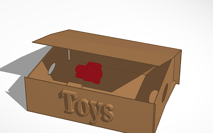 3D design Toy Box | Tinkercad