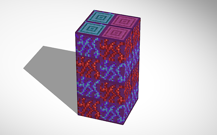 3D design Cool Crimson / Warped Crimson Tree - Tinkercad