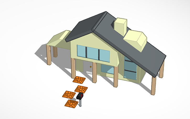 3D design 3D House | Tinkercad