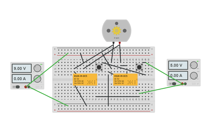 Circuit design Swanky Migelo - Tinkercad