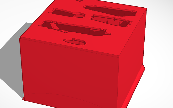 3D design Red Big Box by Masson Zalles | Tinkercad