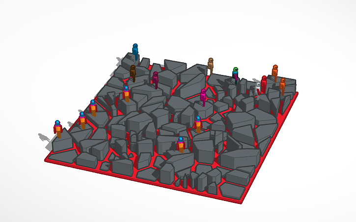 3D design the funky men | Tinkercad
