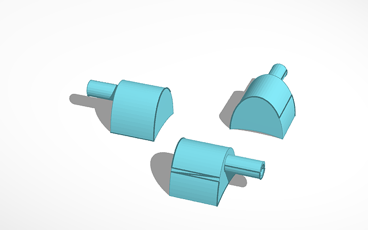 3D design TRACKIR 5 INDIVIDUAL TRACK POINTS | Tinkercad
