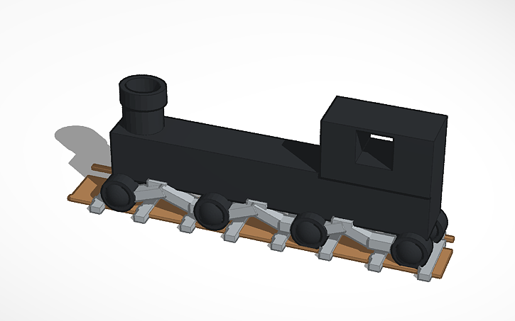 3D design train - Tinkercad