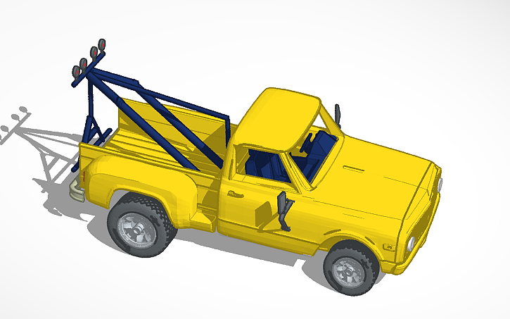 3D design Chevy Chase Truck - Tinkercad