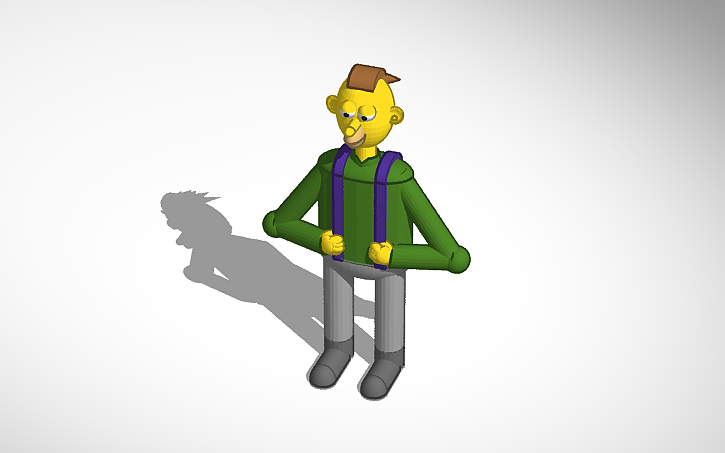 3D design Lenny Leonard Eddie | Tinkercad