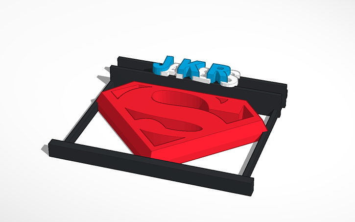 3D design Copy of Superman Logo | Tinkercad