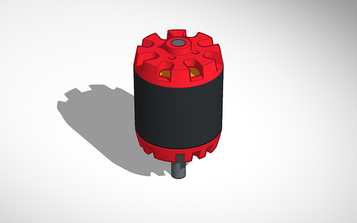 3D design Brushless outrunner motor 5065 n5065 50mm diameter - Tinkercad