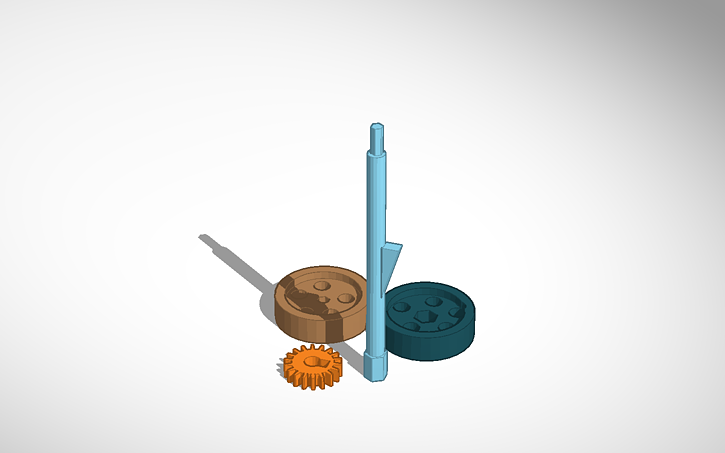 3D design AXLE - Tinkercad