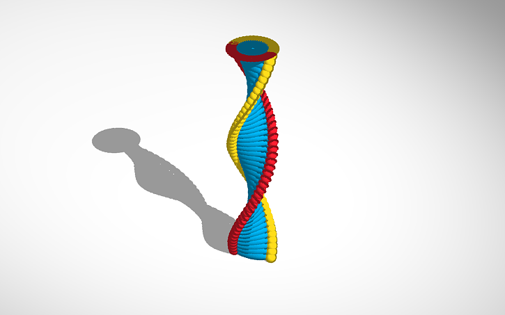 3D design DNA - Tinkercad