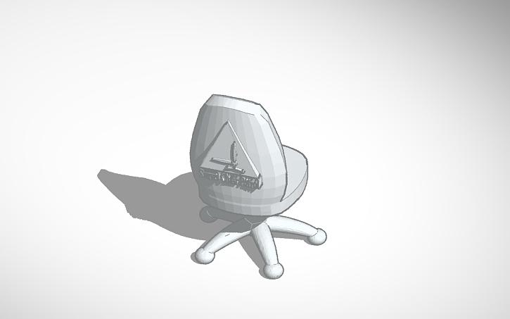 3D design Swivel Chair Patrol - Tinkercad