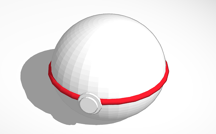 3D design Premier ball - Tinkercad