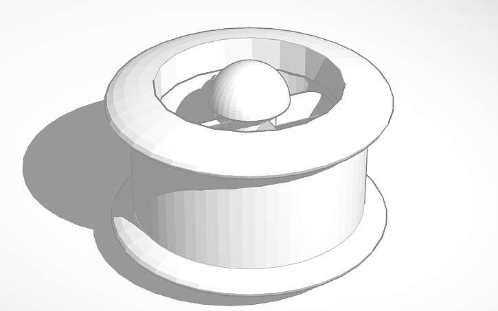 3D design EAR - PROPELLOR - PLUG - Tinkercad
