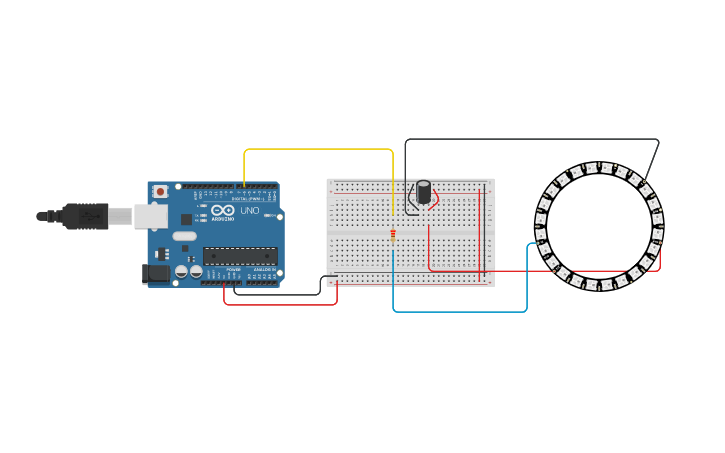 Circuit design Desafio 2 Semana 4 | Tinkercad