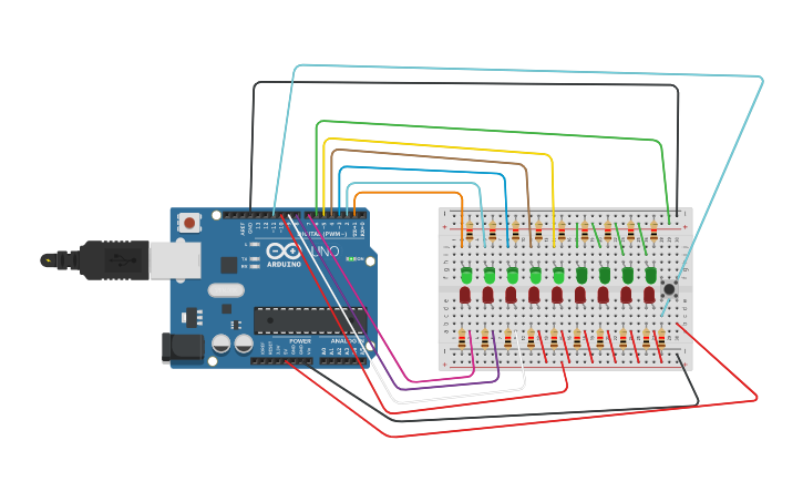 Circuit design quiz 1 | Tinkercad