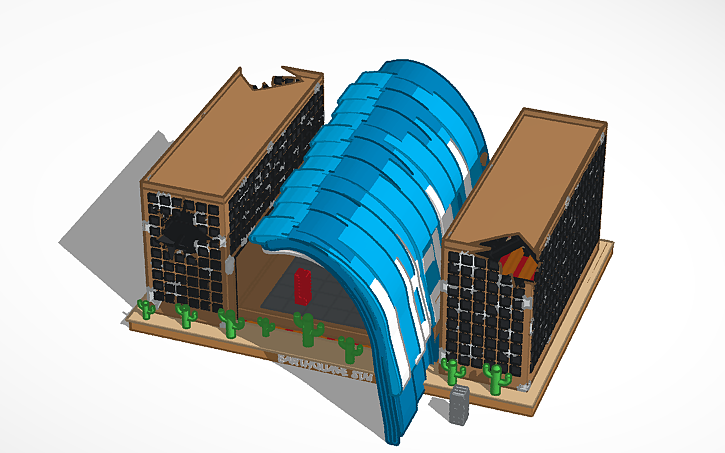 3D design tsunami - Tinkercad