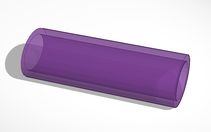 3D design Rat Tube/Pipe - Tinkercad