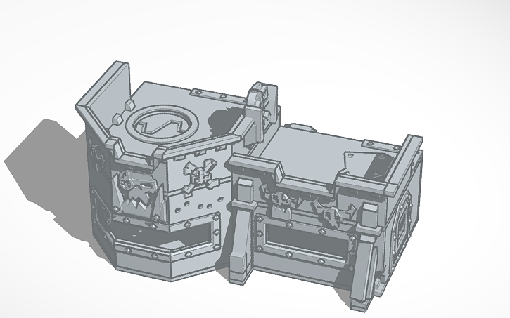 3D design bunker ork | Tinkercad