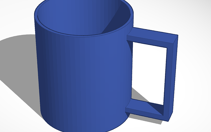 3D design COFFEE CUP - Tinkercad